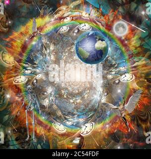 Vortex of Life and Death Stock Photo - Alamy