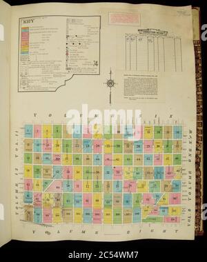 Insurance maps of Chicago, Illinois Stock Photo - Alamy