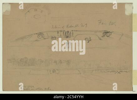 Interior of Redoubt No 3--Fair Oaks. Morgan collection of Civil War ...