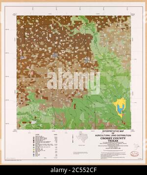 Interpretative map of agricultural land distribution and general soils ...