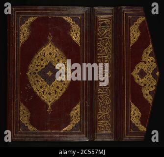 Iranian - Binding from Compendium of Medicine Stock Photo - Alamy