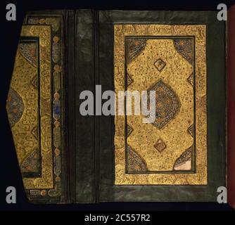 Iranian - Binding from Qur'an Stock Photo - Alamy