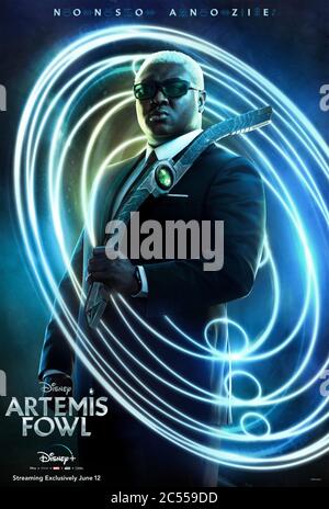 ARTEMIS FOWL, US character poster, Tamara Smart as Juliet, 2020 ...