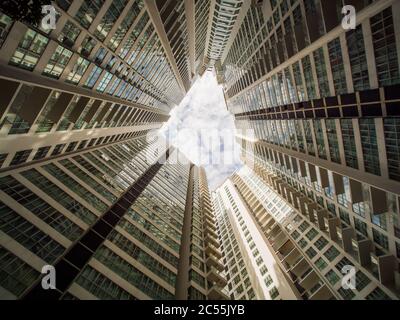 Triangular shape commercial building ; New Bombay ; Mumbai ...