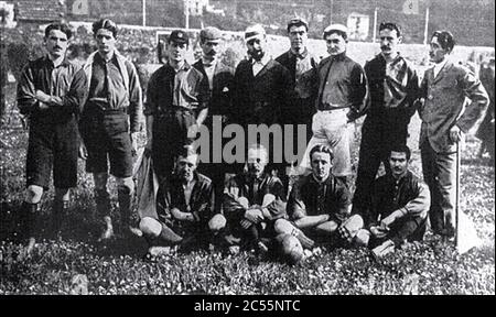 Italian Football Champion 1902 Stock Photo - Alamy