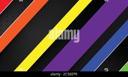 Colorful LGBT theme color tone abstract background. EPS10 Vector ...