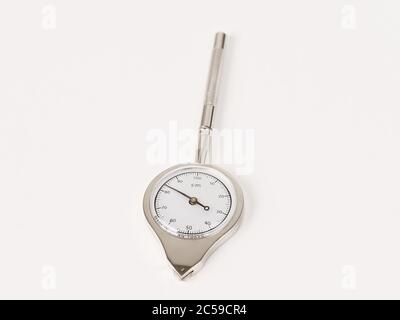 An opisometer, also called a curvimeter, meilograph, or map measurer ...