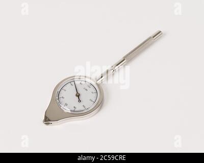 An opisometer, also called a curvimeter, meilograph, or map measurer ...