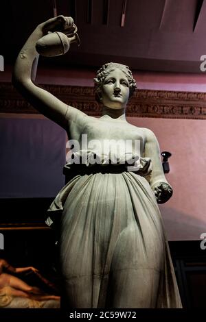 statue of Ebe, by Antonio Canova Stock Photo - Alamy