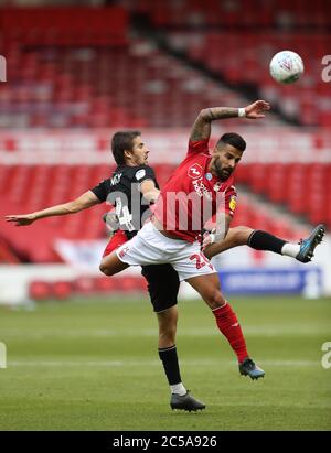 Tiago Silva of Nottingham Forest during the Sky Bet Championship match ...