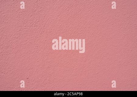 Pink stucco texture. Architectural abstract background. Pink wall of ...