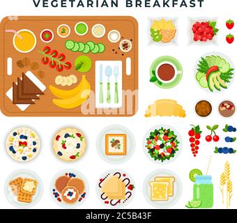 healthy breakfast menu icon Stock Vector Image & Art - Alamy
