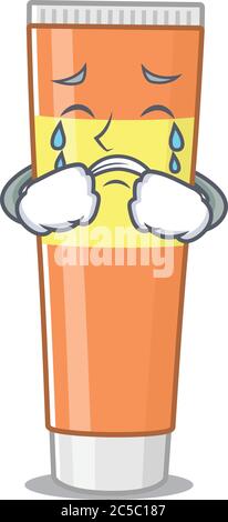 Crying toothpaste character cartoon style Stock Vector Image & Art - Alamy