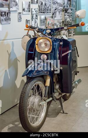 Motorcycle Simson in Berlin, Classic Days 2022, Germany Stock Photo - Alamy