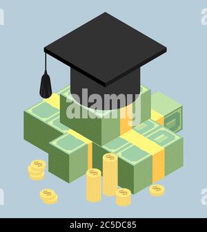Education icon, isometric style Stock Vector Image & Art - Alamy