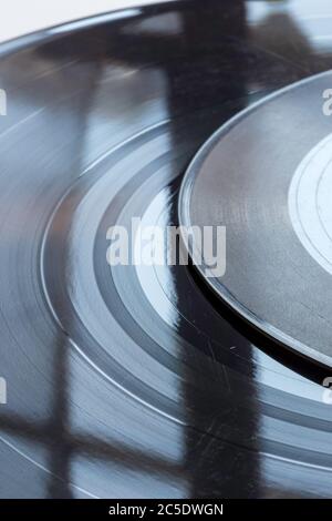 Generic Vinyl Records close up Stock Photo - Alamy