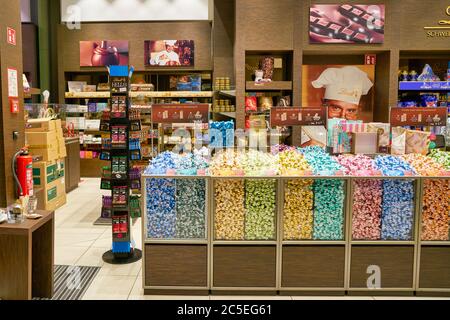 Lindt Chocolatier store in the Mall of America, Bloomington ...