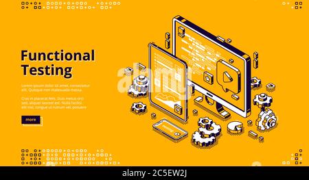 Software usability test vector infographic template. Business ...