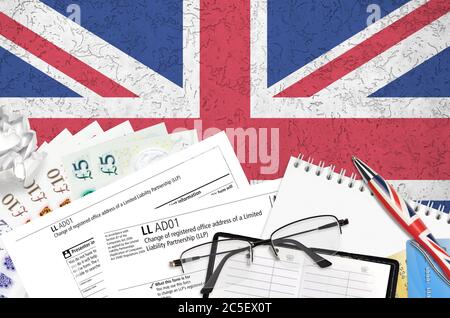 English form AD01 Change of registered office address from Companies ...