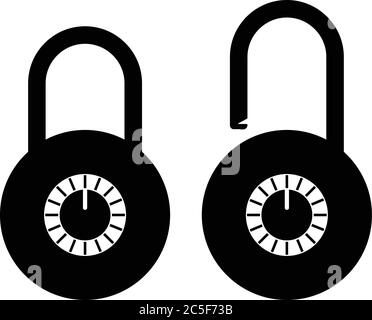 User interface padlock icon Stock Vector Image & Art - Alamy