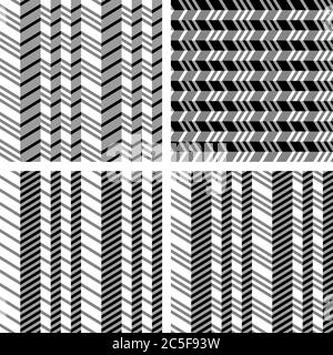 Seamless 3D geometrical pattern of cube columns. Abstract design vector background in shades of ...