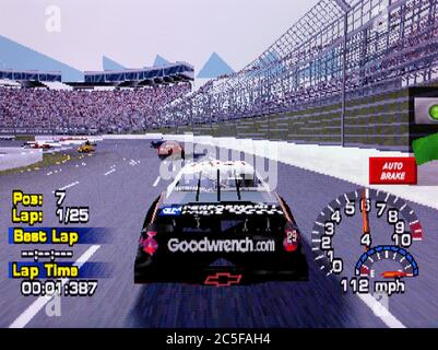 Nascar Thunder 2003 - Sony Playstation 2 PS2 - Editorial use only Stock ...