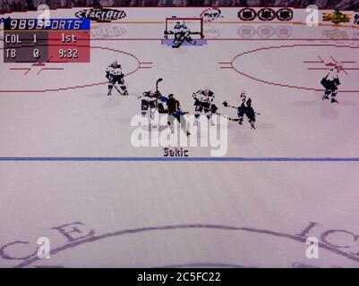 NHL 2000 - Sony Playstation 1 PS1 PSX - Editorial use only Stock Photo ...