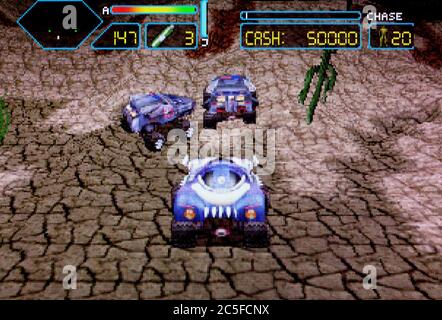 Off-World Interceptor Extreme - Sony Playstation 1 PS1 PSX - Editorial ...