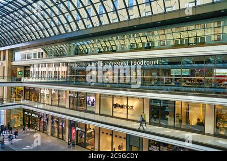 The mall of Berlin, Ceiling, Atrium, Modern Architecture, Interieur ...
