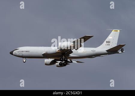 A 203rd Air Refueling Squadron aircrew, Tech. Sgt. Anthony Victorino ...