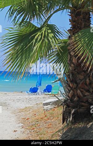 Skala Fourkas, Halkidiki/Greece – August 6, 2015: Traditional Greek ...
