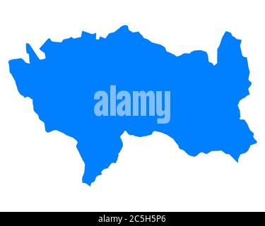 Map of Junin Stock Photo - Alamy