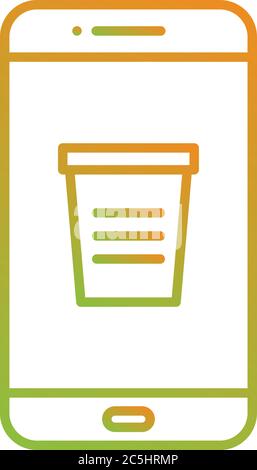 Unique Recycle Bin Vector Line Icon Stock Vector Image & Art - Alamy