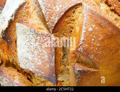 Fresh bread coming out of the oven Stock Photo - Alamy