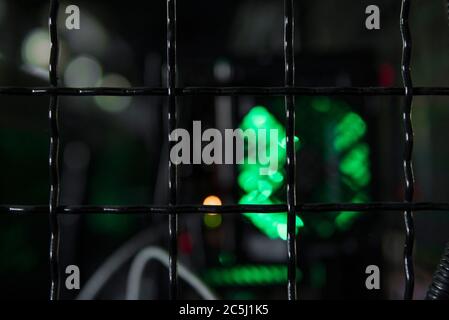 Computers in modern computer club for gamers and peoples who love ...