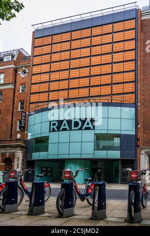 The Royal Academy of Dramatic Art (RADA) on Malet Street, London, UK ...