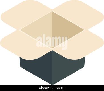 Chinese food take away box. Vector isoleates illustration on a white ...