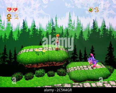 Pandemonium 2 - Sony Playstation 1 PS1 PSX - Editorial use only Stock ...