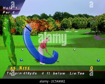 PGA Tour - Sony Playstation 1 PS1 PSX - Editorial use only Stock Photo - Alamy