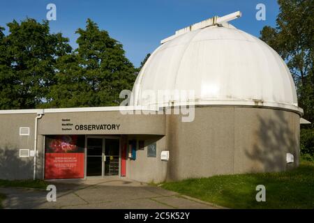 The Gordon MacMillan Southam Observatory in Vanier Park, Vancouver, BC ...