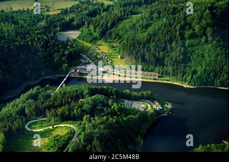 bystrzyckie lake in zagorze slaskie Stock Photo - Alamy