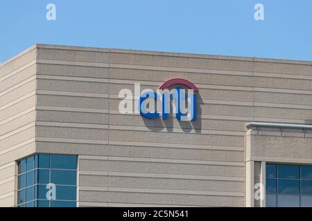 Florence - Circa July 2020: Citibank corporate offices. Citibank is the ...