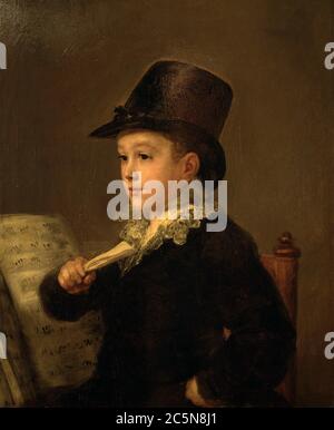 GOYA, FRANCISCO DE. PINTOR ESPAÑOL. FUENTETODOS. 1746-1828. "COGIDA ...