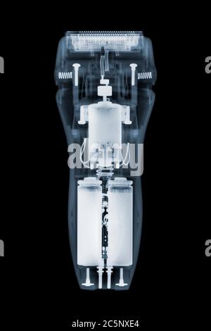 Electric razor, X-ray Stock Photo - Alamy