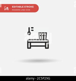 Sauna icons Simple vector icon. Illustration symbol design template for ...