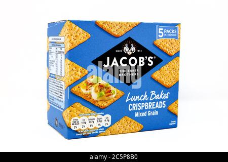Jacobs Mixed Grain Crisp Bread Stock Photo - Alamy