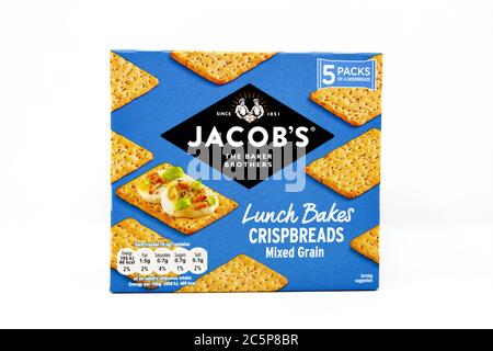 Jacobs Mixed Grain Crisp Bread Stock Photo - Alamy