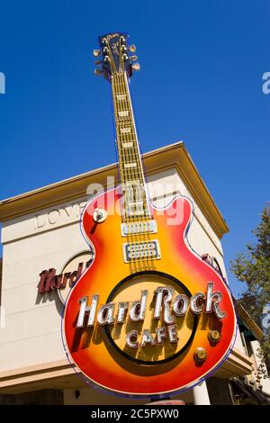 Hard Rock Restaurant in Westfield Downtown Plaza Mall, Sacramento ...