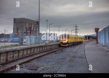 Network Rail class 950 track recording / assessment train 950001 at ...