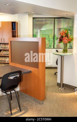 Doctor's office interior with modern workplace in clinic Stock Photo ...